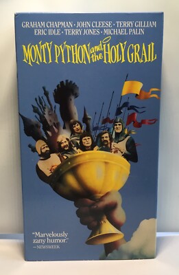 Monty Python and the Holy Grail VHS 1991 Cult Comedy Gary Chapman John ...