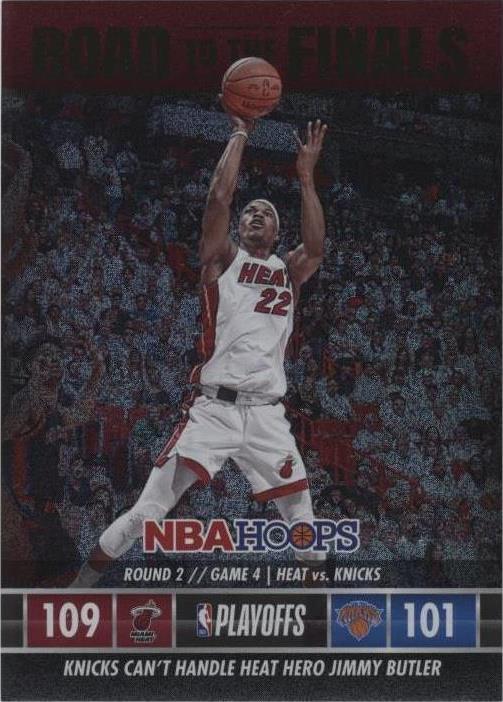 2023-24 Panini NBA Hoops - Road to the Finals Second Round Jimmy Butler ...