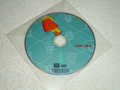 THE SIMPSONS Season 2 DISC 2 DVD REPLACEMENT only, 2nd second season ...