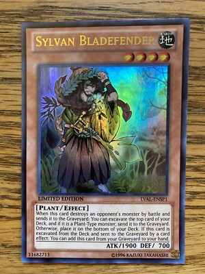 1x (LP) Sylvan Bladefender - LVAL-ENSP1 - Ultra Rare - Limited Edition ...