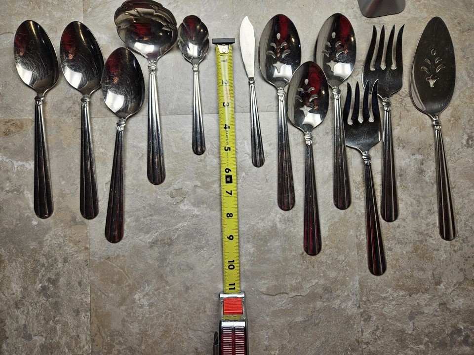 Tennyson by Oneida Community Stainless Flatware Smart Choice Ridges ...