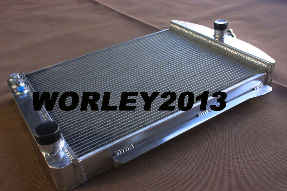 Aluminum radiator + fan for Chevy Car STREET ROD 1940 1941 | eBay