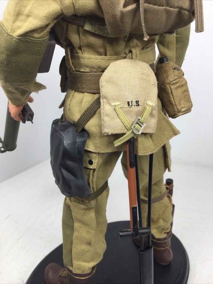 1/6 CUSTOMIZED HASBRO GI JOE WW2 US 82ND AIRBORNE PARATROOPER NORMANDY ...