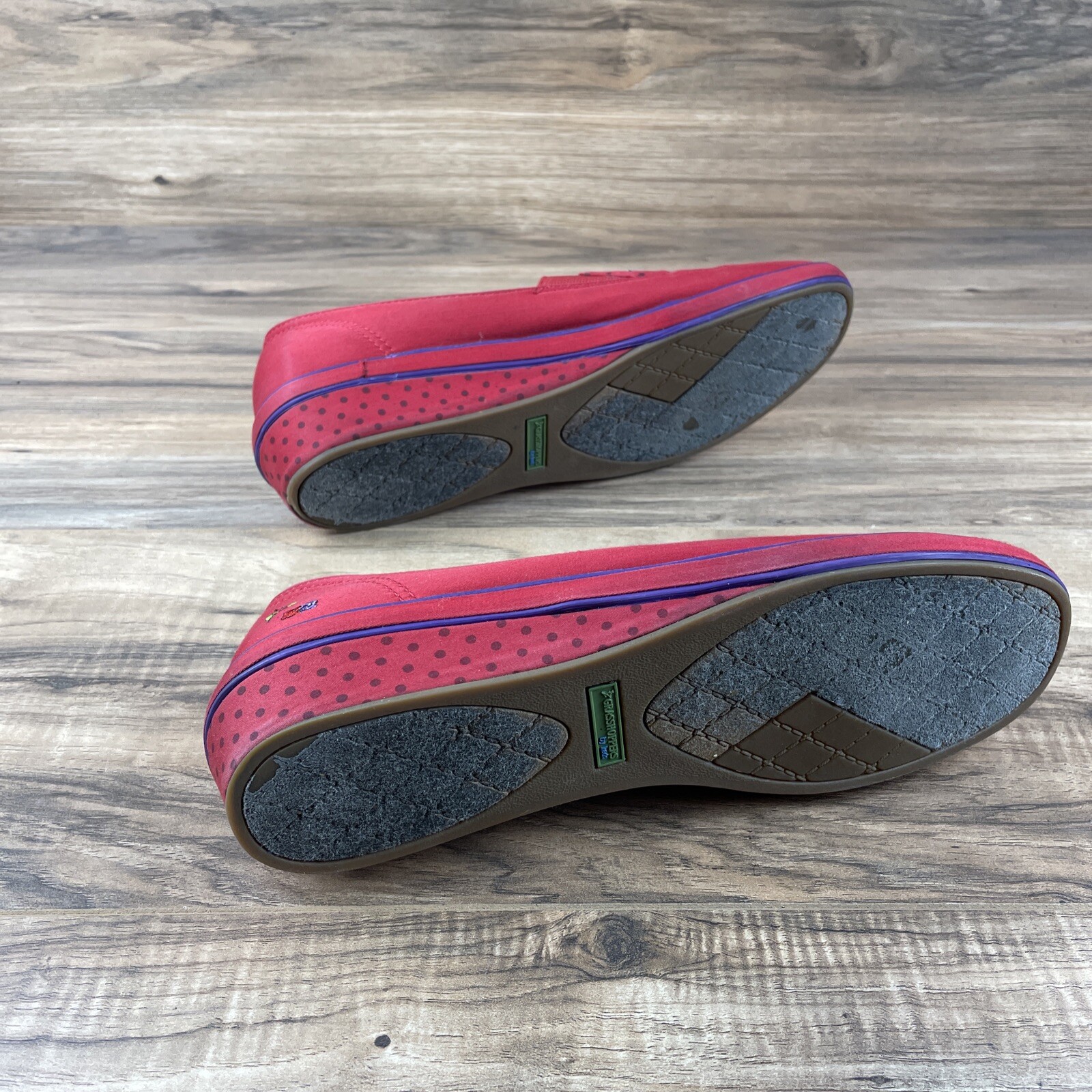 Keds Grasshopper Red Hat Society shoes Flats Womens S… - Gem
