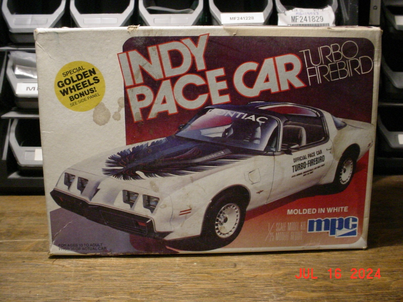 MPC Indy Pace Car Turbo Firebird 1/25 Model Kit UPRM | eBay