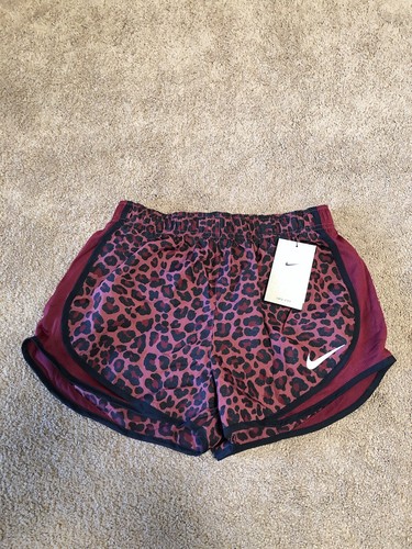 NIKE Women Dri Fit Tempo 3" Leopard Print Running Shorts DD6969 661 ...