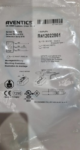 aventics r412022861 Sensor Serie St6 | eBay