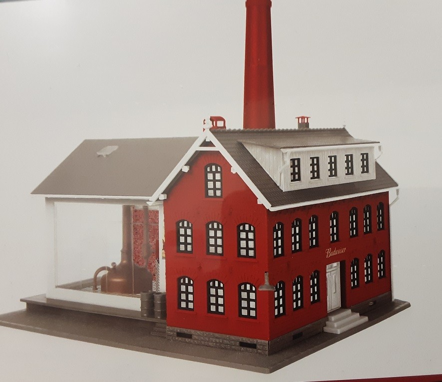 Lionel HO Scale BREWERY KIT Budweiser Building # 2167110 Anheuser Busch ...