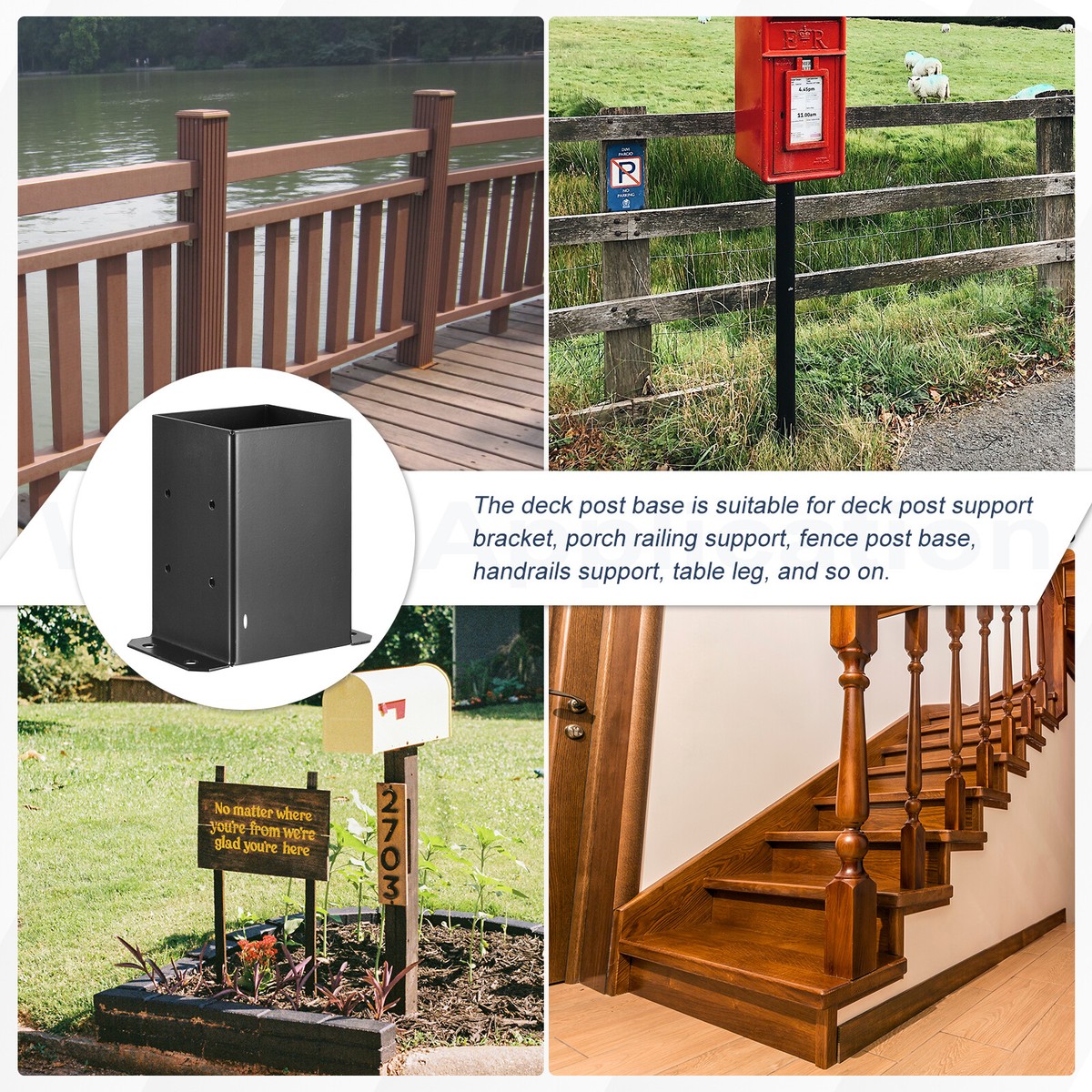 4x4 Deck Rails And Supports