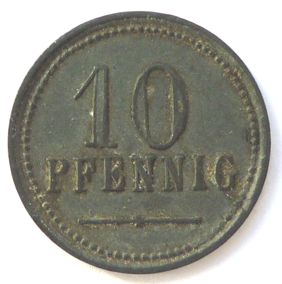Token coin, Prisoner of War Camp Cassel at 10 Pf. (Art.3850) | eBay UK