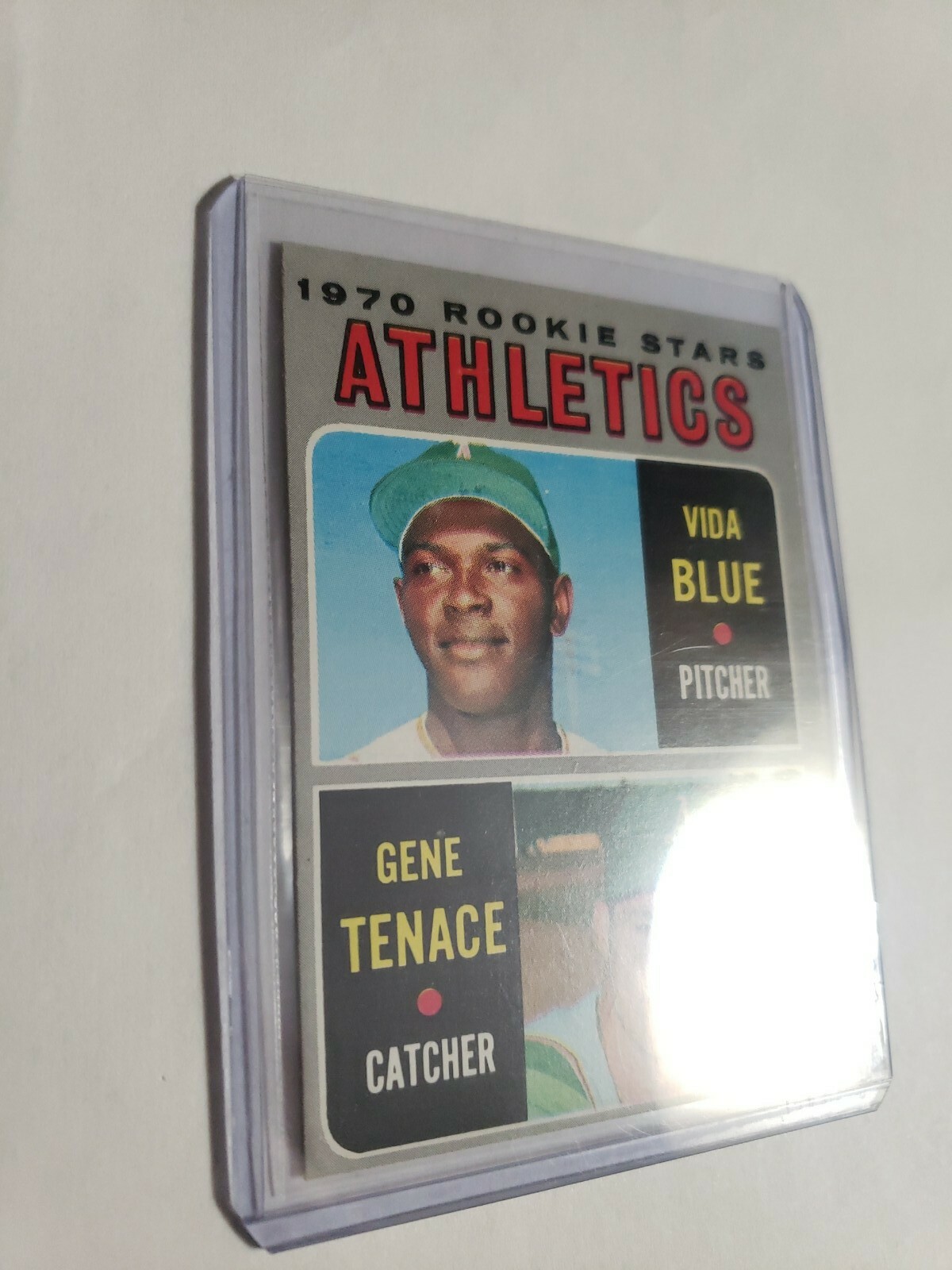 High Grade Vida Blue 1970 Topps Rookie Card #21 Perfect Corners Rare | eBay