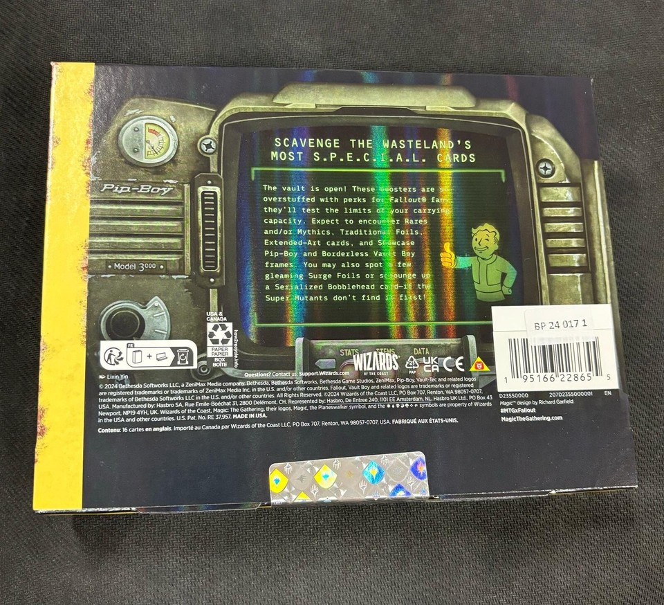MTG Magic The Gathering Fallout English Omega Collector Booster x1 | eBay