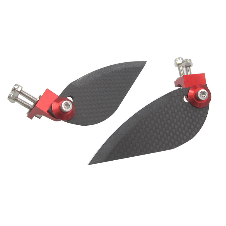 1Pair CNC Carbon Fiber Turn Fins 25x62mm/55x21mm/85x35mm for RC Boat ...