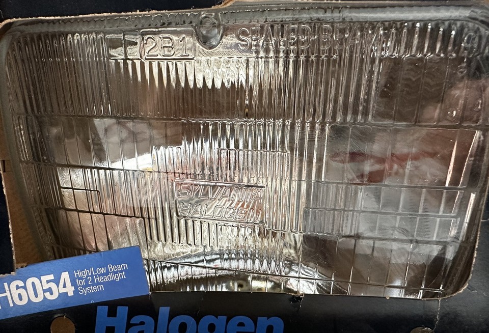 Sylvania Halogen Head Light Lamp H6054 - High/Low Beam For 2 Headlight ...