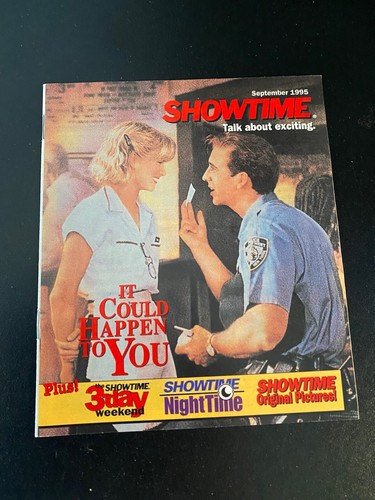 SHOWTIME cable guide September 1995 | eBay
