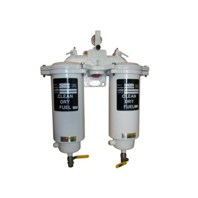 Racor DFBO-14-G1MA Parker Marine Duplex Water Separator Fuel Filter ...