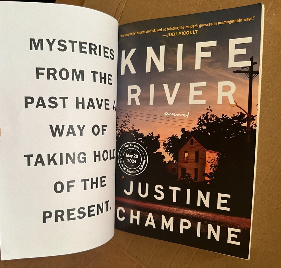 JUSTINE CHAMPINE : Knife River : 2024 ARC Paperback 9780593447208| eBay