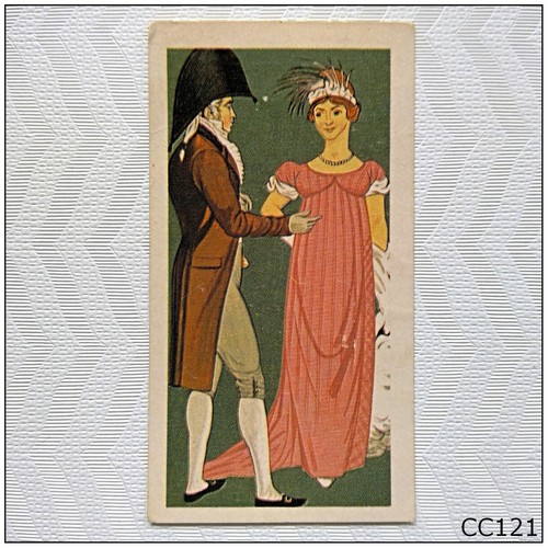 Brooke Bond British Costume #31 Evening Clothes 1806 Tea Card (CC121 ...