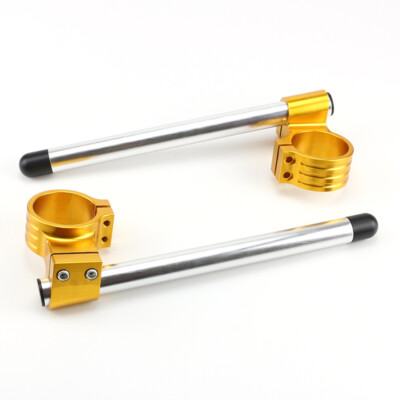 50MM CNC Universal Adjustable Motorcycle High Lift Clip Ons On ...