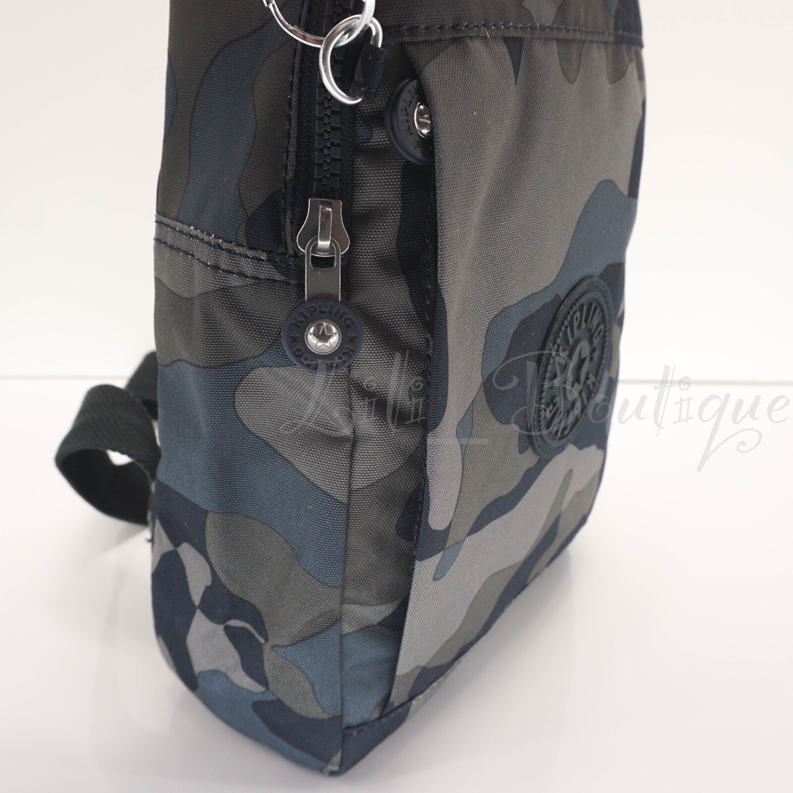 Kipling Women's Klynn Sling Crossbody Fashion Backpack Cool Camo for ...