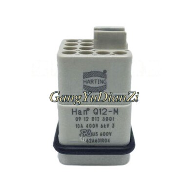 1pcs 09120123001 012-M 12-pin Heavy Duty Connector Han Q 12/0 KUKA Plug ...