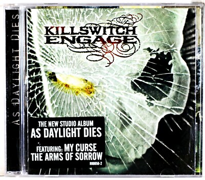 AS DAYLIGHT DIES Killswitch Engage Cracked Case CD 16861805821 | eBay