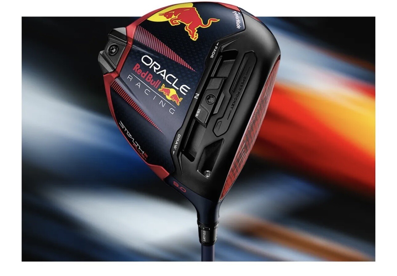Limited Edition TaylorMade ORACLE RED BULL RACING STEALTH 2 PLUS DRIVER ...