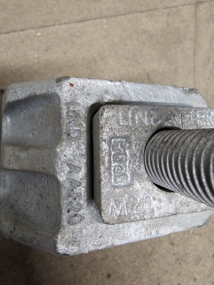 M20 LINDAPTER AAF20 SELF ADJUSTING CLAMP GALVANISED | eBay UK