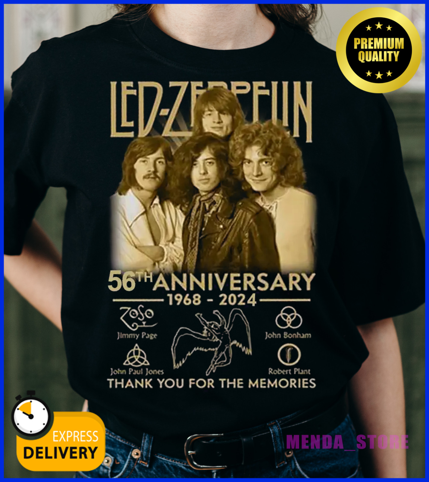 Led Zeppelin 56th Anniversary 1968 2024 Thank You For… - Gem
