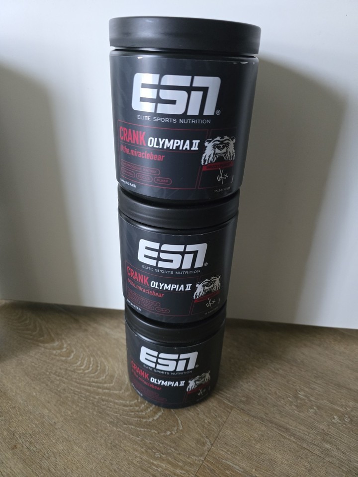 Esn Olympia II Pre-Workout-Booster by Urs. Ich habe 3.Dosen da. Die ...