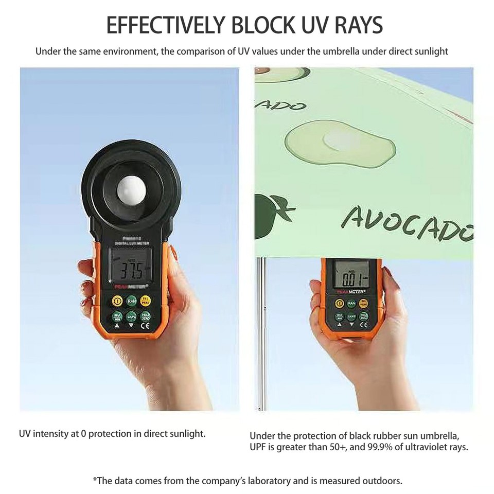 Folded Sun Umbrella Sun Protection UV Protection Sunshine Rain Dual ...