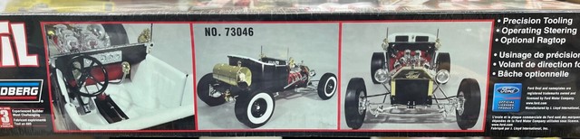 Lindberg 1/8 Scale Ford Bobtail "t" Unassembled Plastic Model Kit 73046 ...