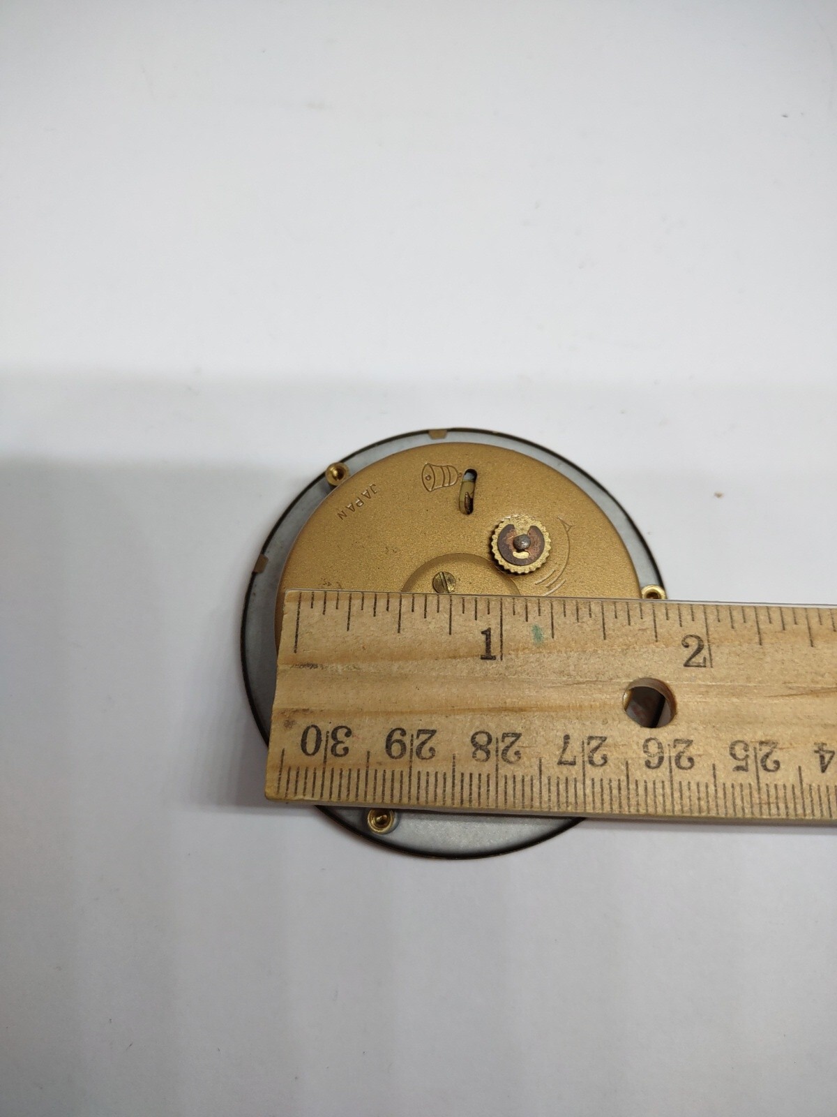 Vintage NOS 1 Day LINDEN Alarm Clock Wind Up Movement 2.5" For Clock ...