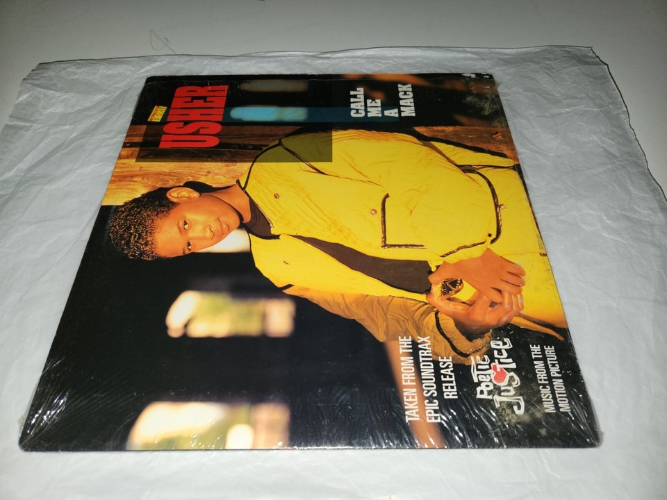 USHER - Call Me A Mack - Single - Poetic Justice - Vinyl Record Album ...