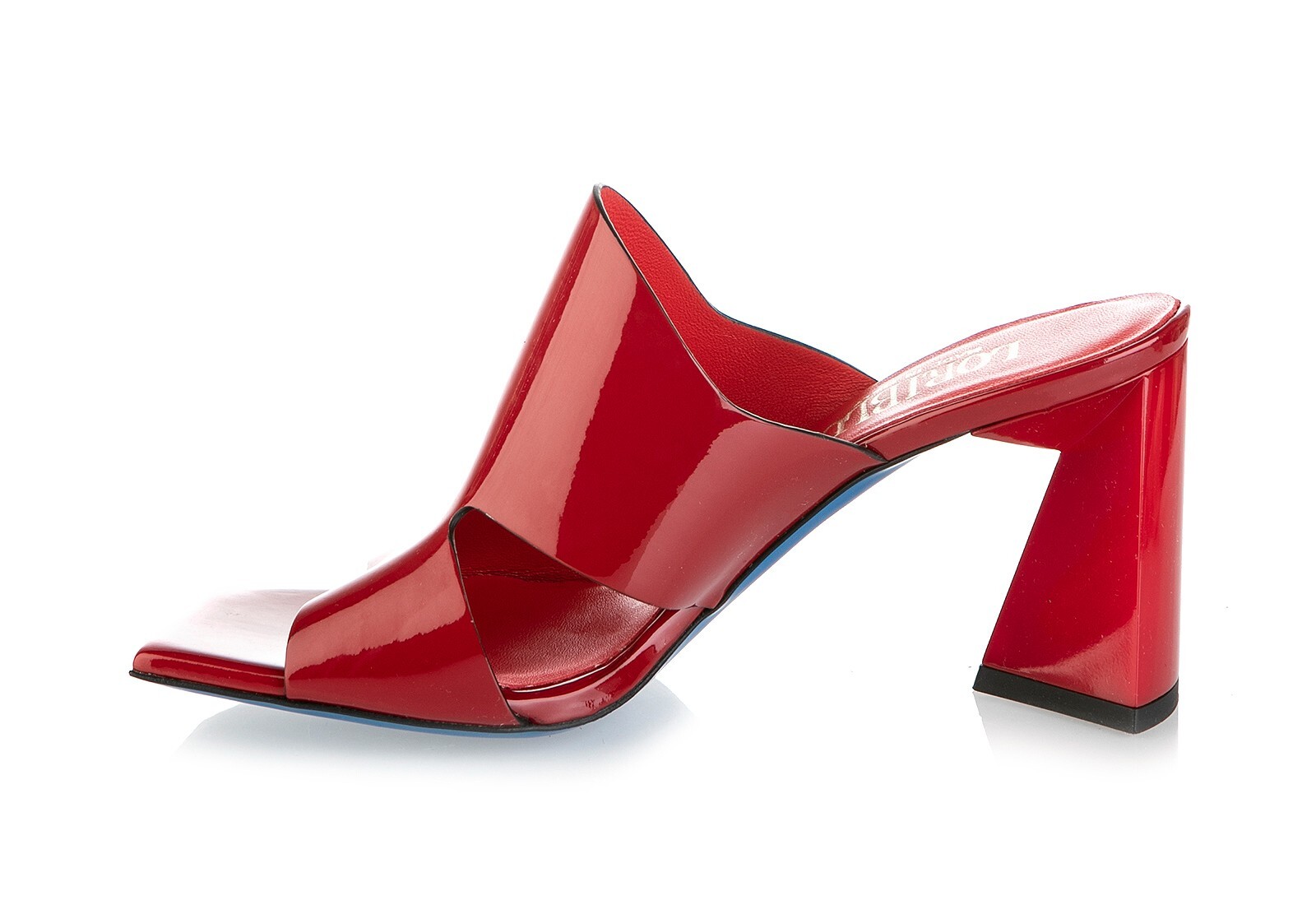 Authentic Loriblu Leather Italian Designer Sandals Red New Collection ...