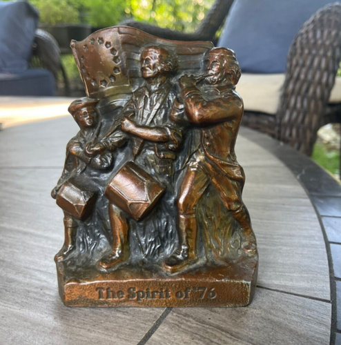 Vintage BANTHRICO Copper Coin Bank "The Spirit of 76" | eBay
