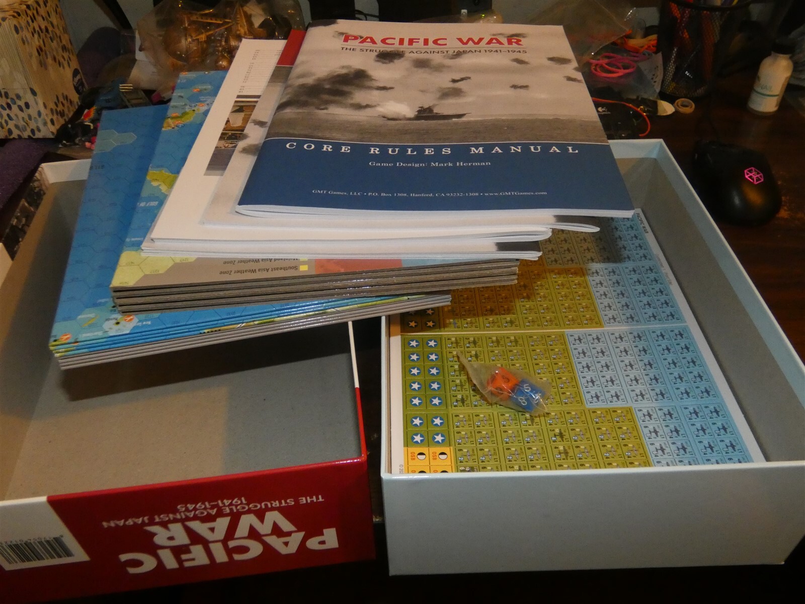 GMT: Pacific War: The Struggle Against Japan: Unpunched | eBay