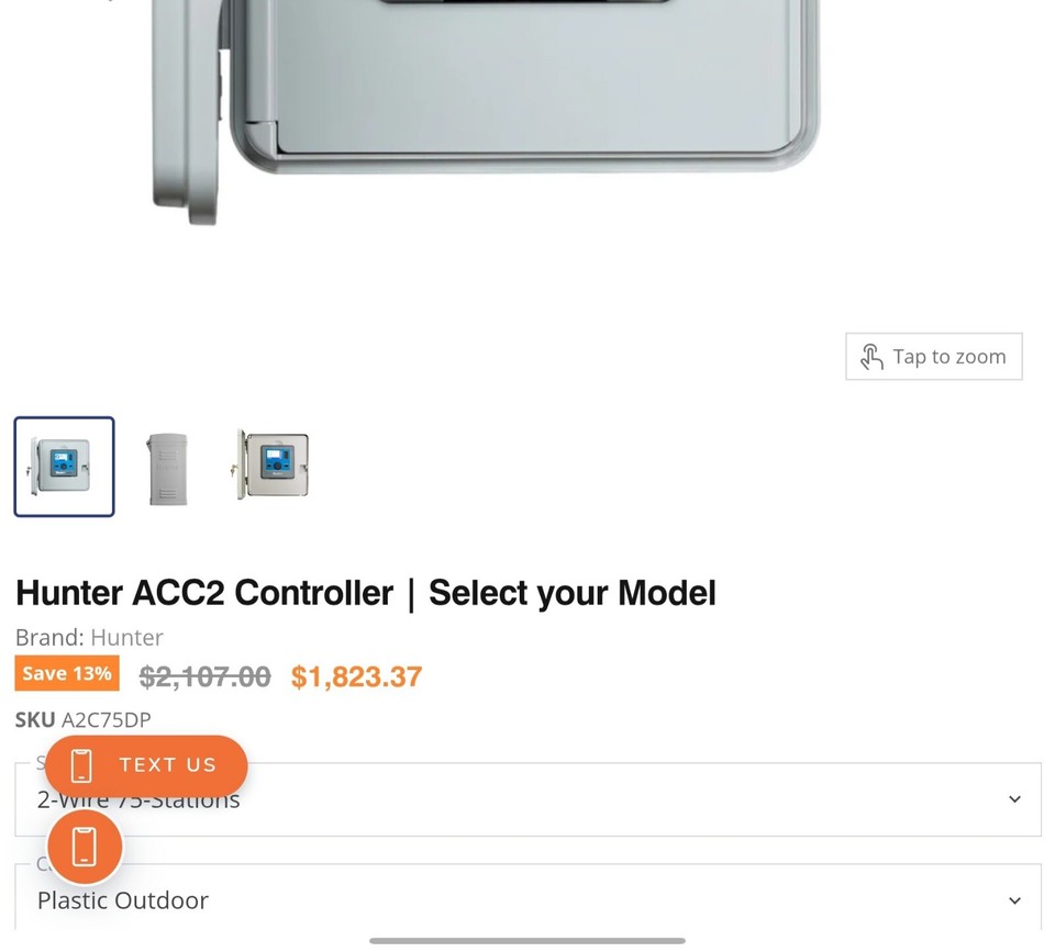 Hunter ACC Station Commercial Irrigation Controller | eBay