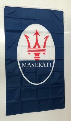 Maserati Style3 Banner Flag - Car Coupe Ghibli Racing Mechanic Workshop ...