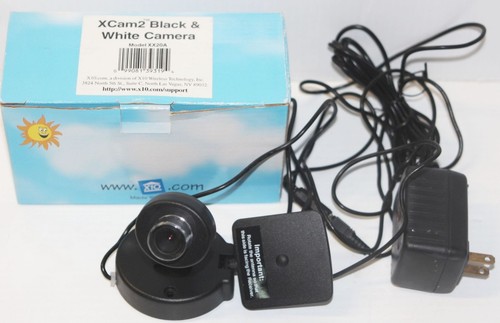 X10 XCam2 XX20A B & W Camera Indoor Outdoor Wireless Security w/ Power ...