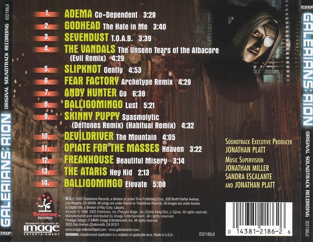 ORIGINAL SOUNDTRACK GALERIANS: RION NEW CD 14381218626| eBay