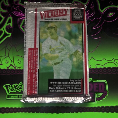 1 Unopened 2000 Upper Deck Victory Baseball Pack | eBay