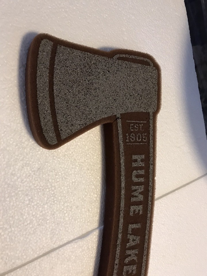 Vintage Hume Lake Lumber Co Foam Ax - 18 Inch - RARE Collectible | eBay