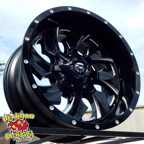 4/ NEW 20x10" 5x5.5/5x150 Fuel OffRoad Cleaver Rims Toyota Tundra ...