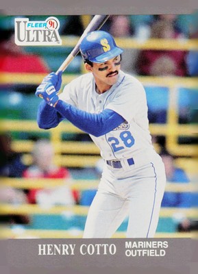 1991 Ultra #333 Henry Cotto Seattle Mariners | eBay