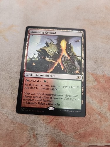 Stomping Ground Foil Edge Of Eternities MTG NM | eBay