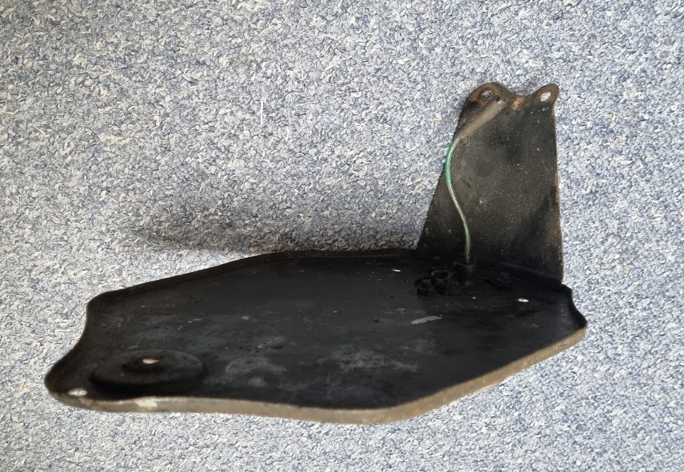 British Motorcycle Rear Number Plate with Pre-War Lamp | eBay UK