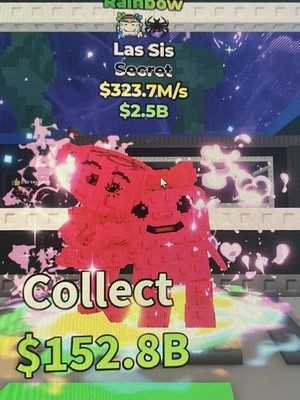 Steal a Brainrot Secret Rainbow Las Sis With 2 Good Traits Supper Rare ...