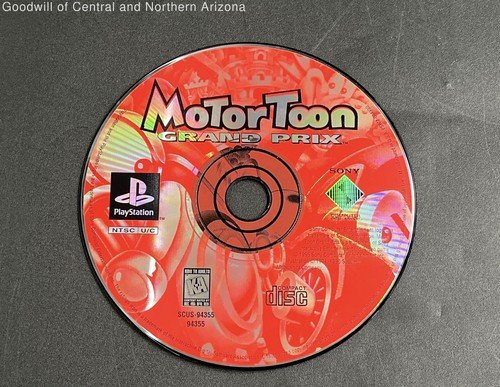 Sony PlayStation Motor Toon Grand Prix Racing Action Video Game | eBay