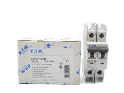 EATON FAZ-C7/2-NA 102165 277VAC 7A NSMP | eBay